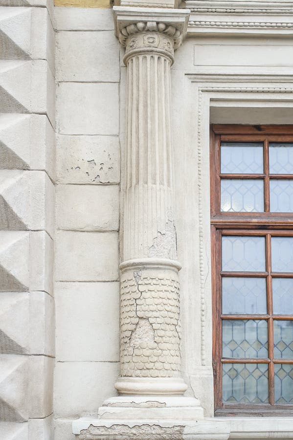 Crack in the stone wall stock photo. Image of material - 49784174