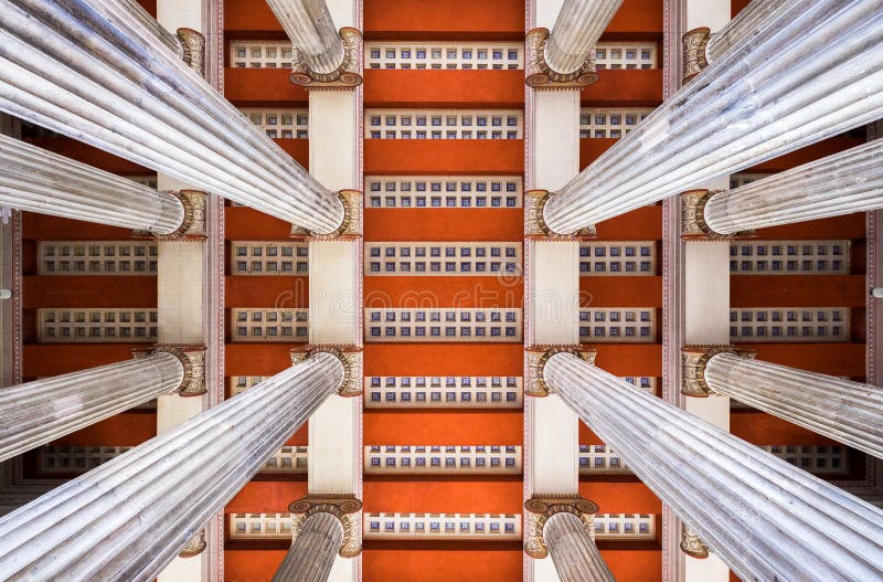 Old columns stock image. Image of elegance, capital, antique - 72701107