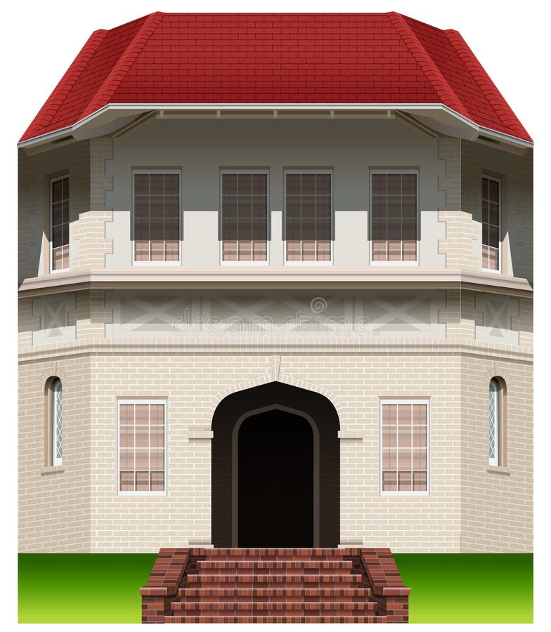 Commercial Building Icon stock vector. Illustration of vector - 192458282