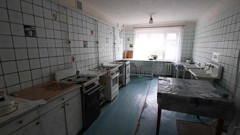 Soviet-era Kitchen and Dining Room in a Secret Underground Nuclear War ...