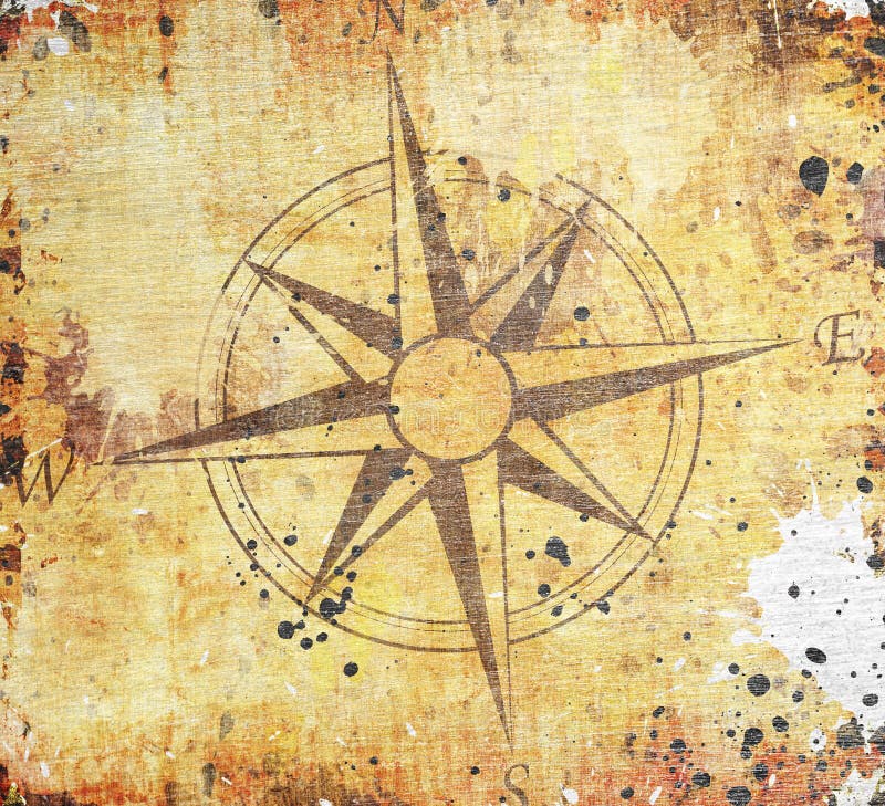 Compass Old Paper Stock Illustrations – 6,744 Compass Old Paper Stock ...