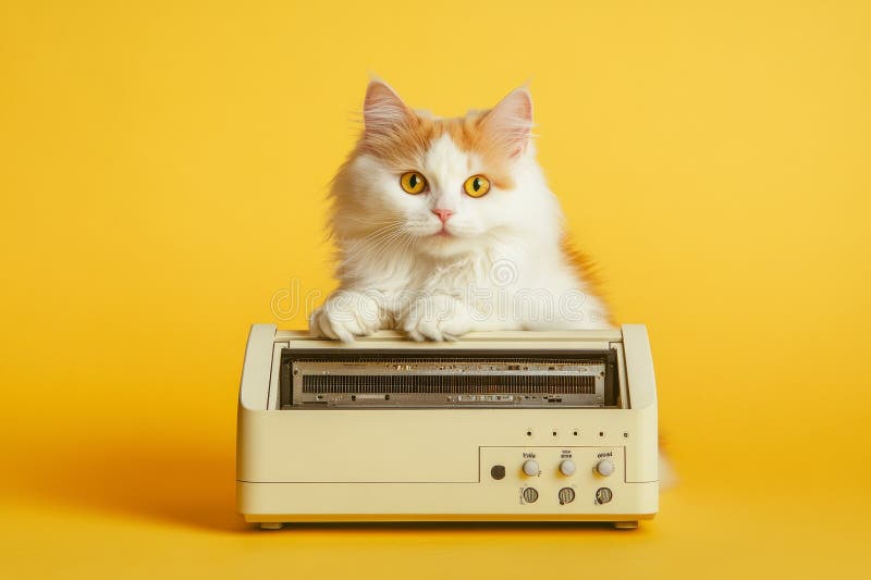 An Old Computer Case is Now Home To a Cute Fluffy Cat, Blending Pet and ...