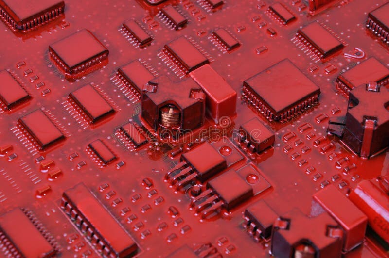 Old computer circuit board stock image. Image of chip - 36442067