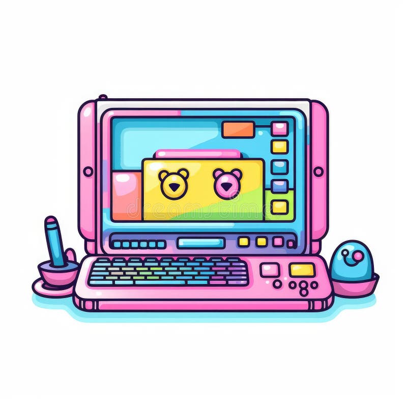 Kawaii Gaming Background Stock Illustrations – 842 Kawaii Gaming ...