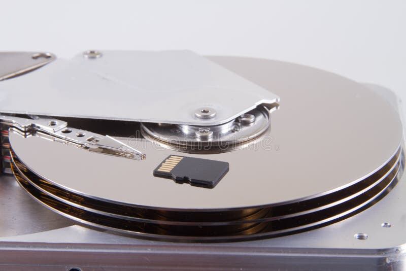 Old Computer Hard Drive, Very Old Technology Stock Photo - Image of ...