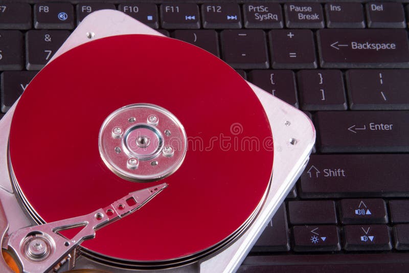 Old Computer Hard Drive, Very Old Technology Stock Image - Image of ...