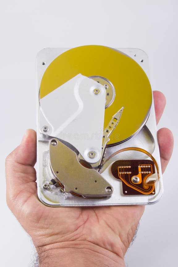 Old Computer Hard Drive, Very Old Technology Stock Image - Image of ...