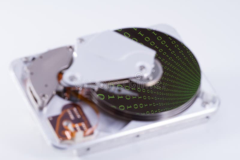 Old Computer Hard Drive, Very Old Technology Stock Photo - Image of ...