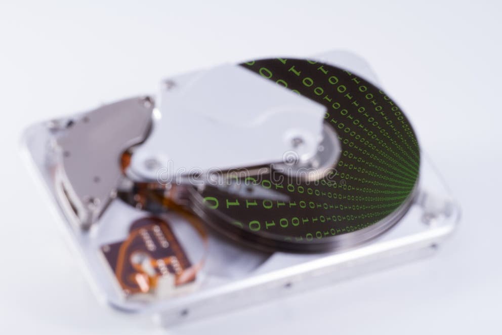 Old Computer Hard Drive, Very Old Technology Stock Photo - Image of ...