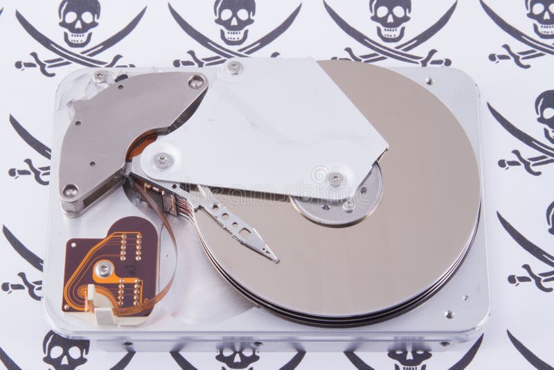 Old Computer Hard Drive, Very Old Technology Stock Photo - Image of ...