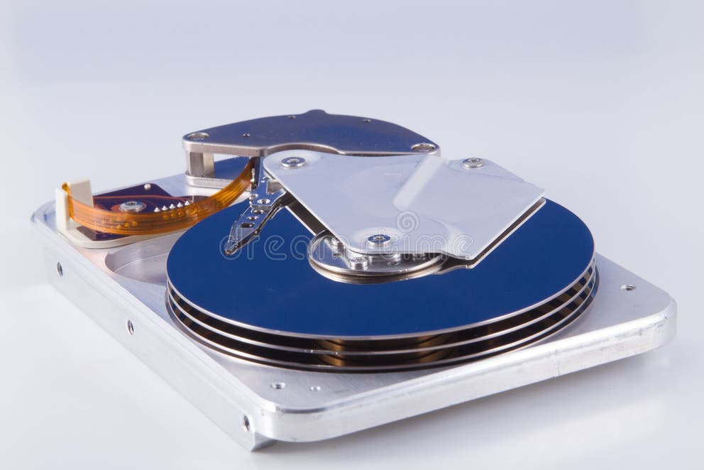 Old Computer Hard Drive, Very Old Technology Stock Photo - Image of ...