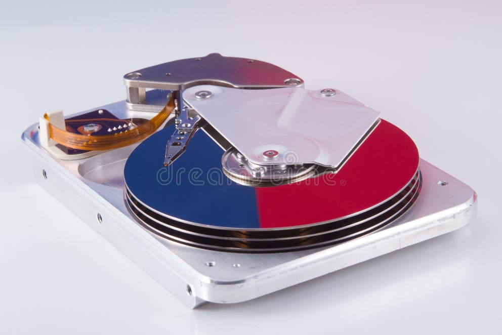 Old Computer Hard Drive, Very Old Technology Stock Image - Image of ...