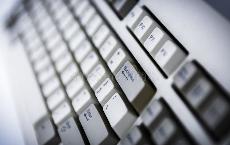Old Computer Keyboard stock photo. Image of hardware - 79193694