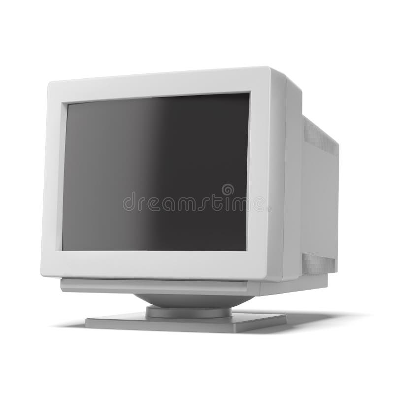 Dead computer stock vector. Illustration of character - 17376192