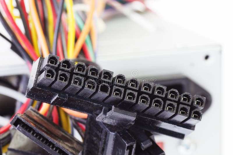 163 Old Computer Power Supply Cable Connector Photos - Free & Royalty ...