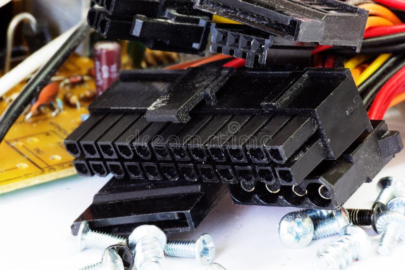 Old Computer Parts stock image. Image of motherboard - 77938577