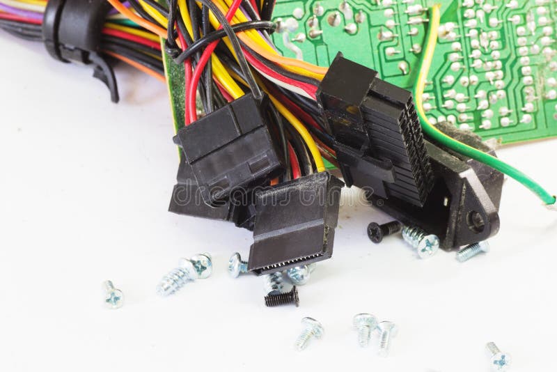 Old Computer Parts stock image. Image of dirt, metal - 77938837