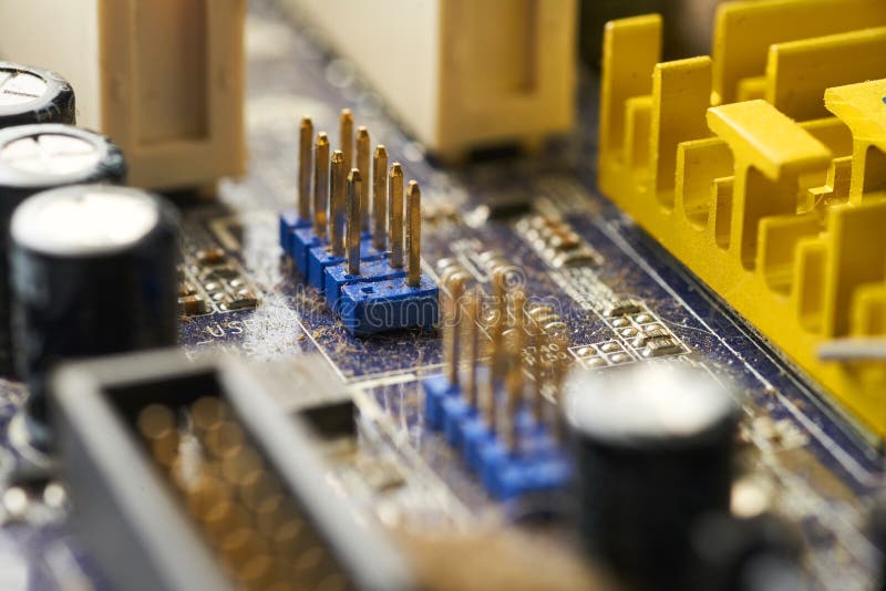 Old Computer System Unit with Spiderweb and Dust Inside Stock Image ...