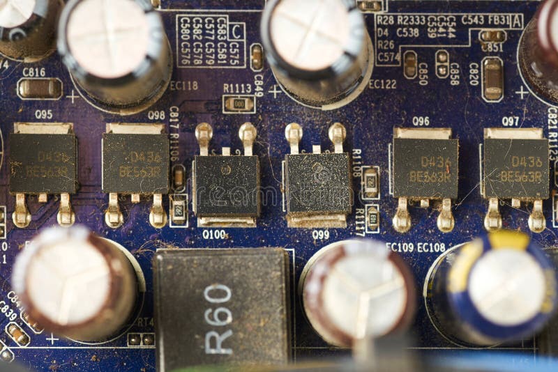 Old Computer System Unit with Spiderweb and Dust Inside Stock Image ...