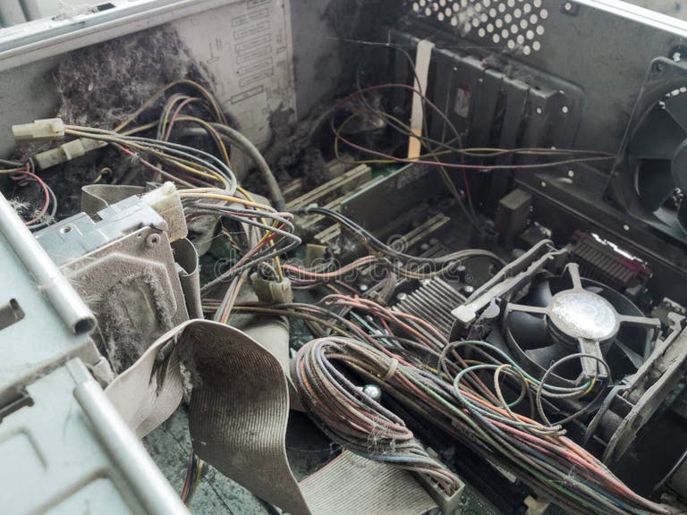 Old computers stock image. Image of recycle, garbage - 59809541