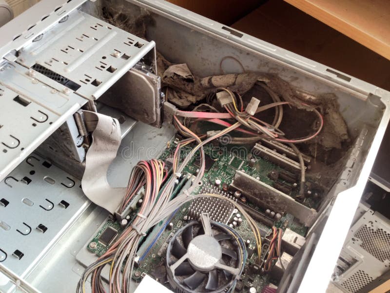 Old Computers in the Factory Stock Image - Image of board, dust: 87703447