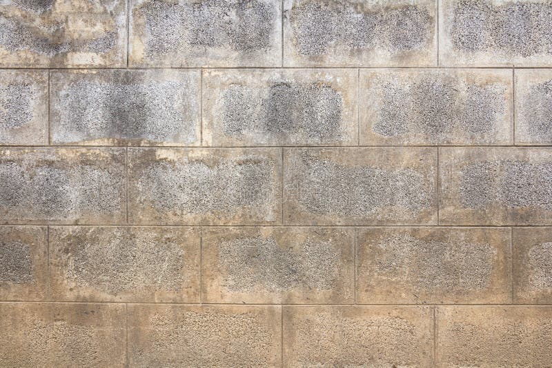 Old concrete block wall stock photo. Image of blank, architecture ...