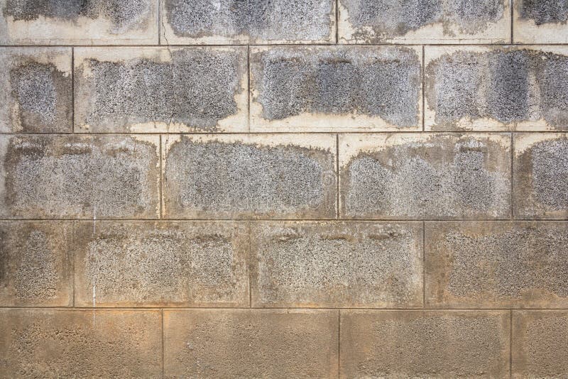 Old concrete block wall stock image. Image of flat, space - 66771035