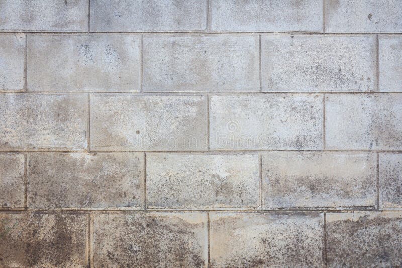 Old concrete block wall stock photo. Image of gray, exterior - 82629888