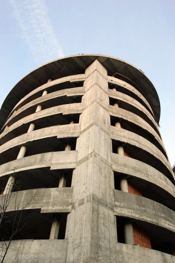 Old concrete building stock image. Image of structure - 2408317