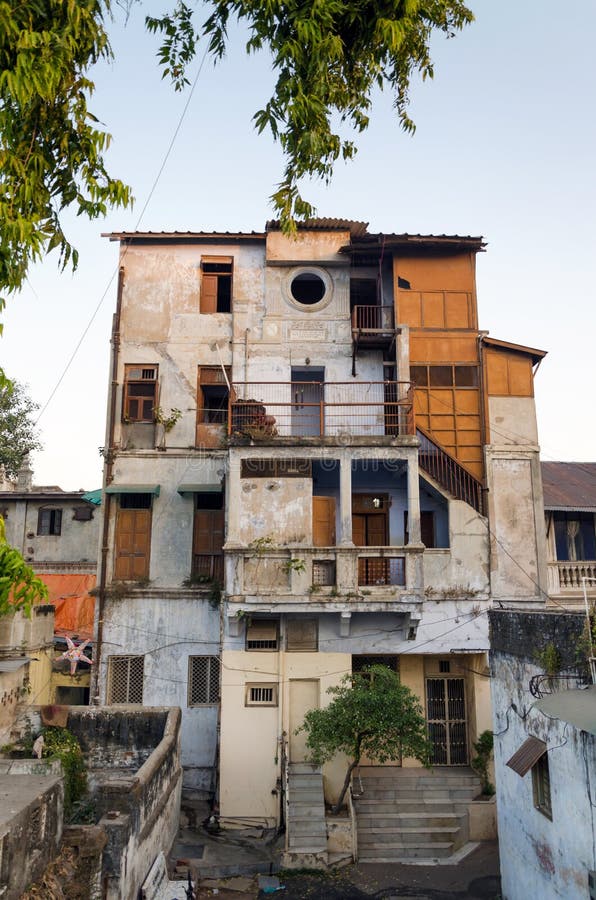 Old Concrete House Ahmedabad Stock Photos - Free & Royalty-Free Stock ...