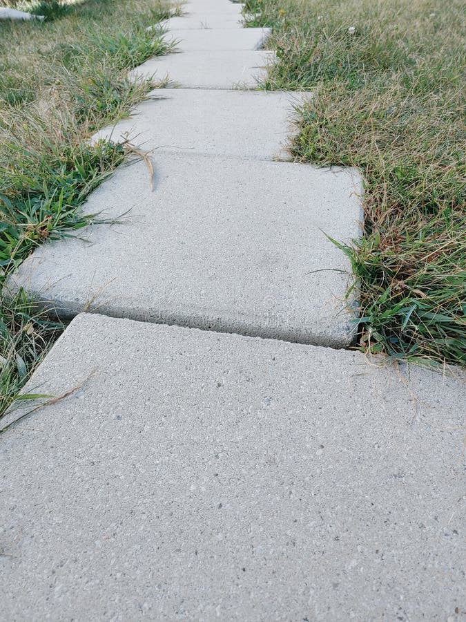 Old Concrete Steps Stairway Path Stock Image - Image of concrete ...