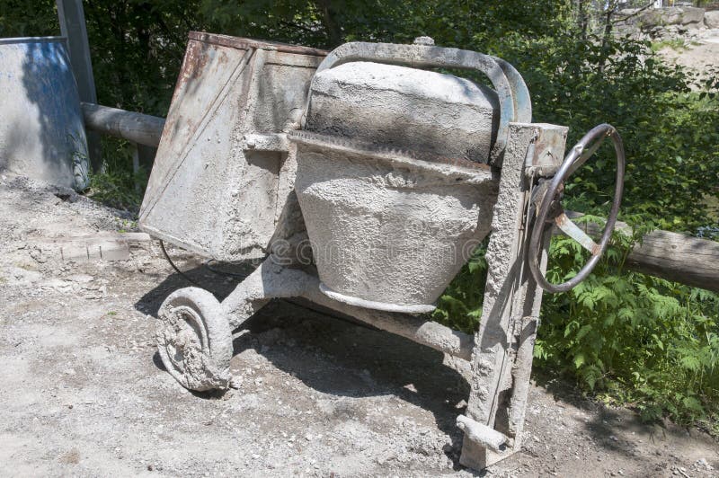 Old concrete stock photo. Image of equipment, tool, mixer - 40139258