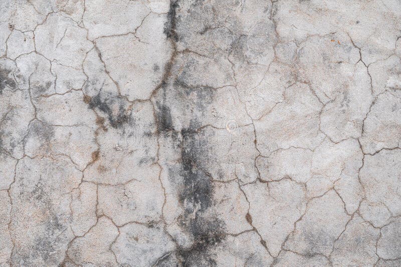 Old Concrete Wall with Cracks , Background, Texture. Stock Image ...