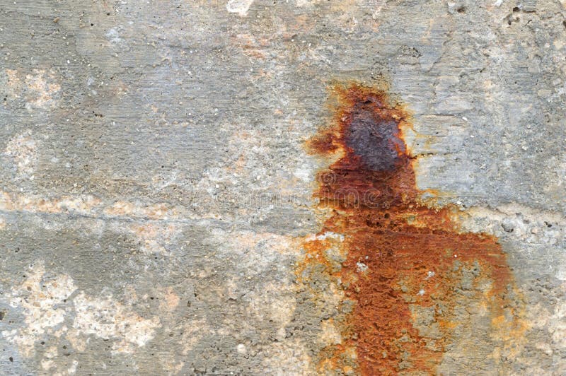 Old Concrete Wall Texture Background with Dark Red Burn, Rust Na Stock ...