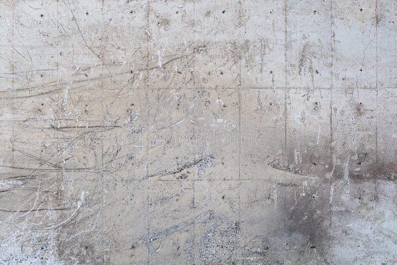 Old Concrete Walls and Damage Marks, Abstract Background Stock Image ...