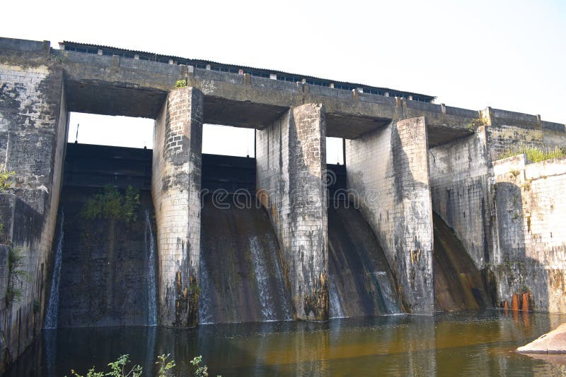 Old Constructed Gangdua Dam in Bankura Stock Image - Image of ...