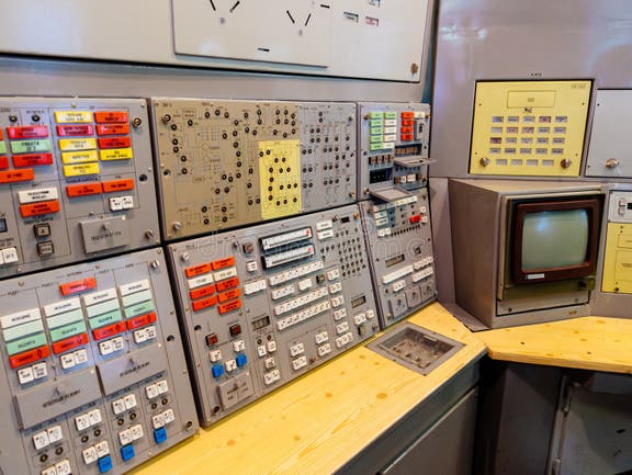 Old Control Panel of Soviet Nuclear Missile Stock Photo - Image of ussr ...