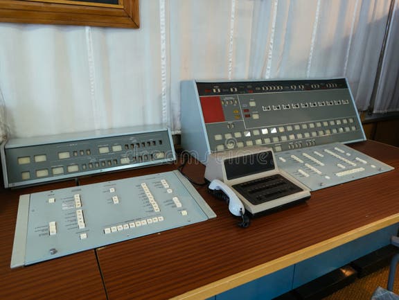 Old Control Panel of Soviet Nuclear Missile Editorial Stock Photo ...