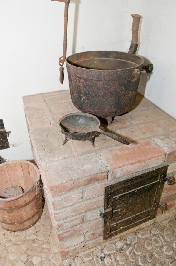 Old cooking area stock photo. Image of built, cooking - 13123516