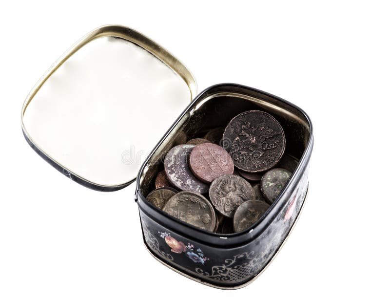 Two copper coins stock image. Image of vintage, symbol - 51866089