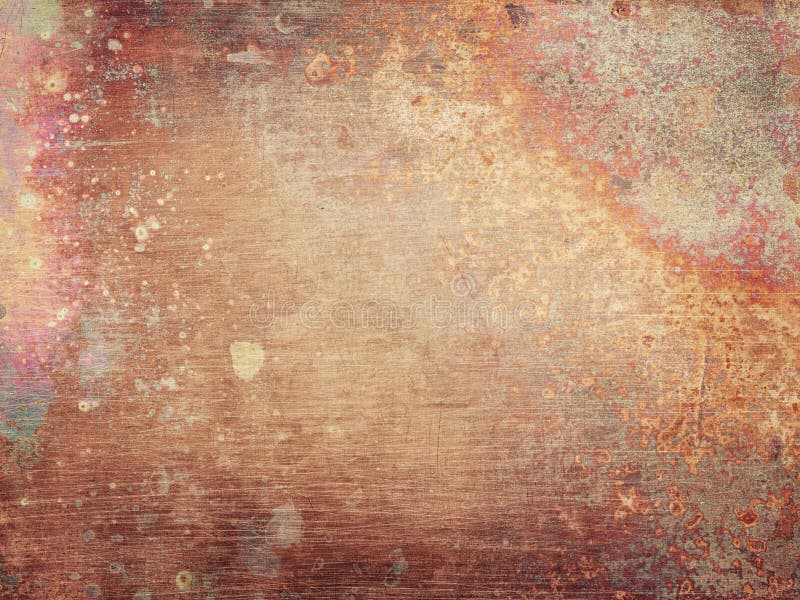 Old copper texture stock image. Image of brown, industrial - 87984583