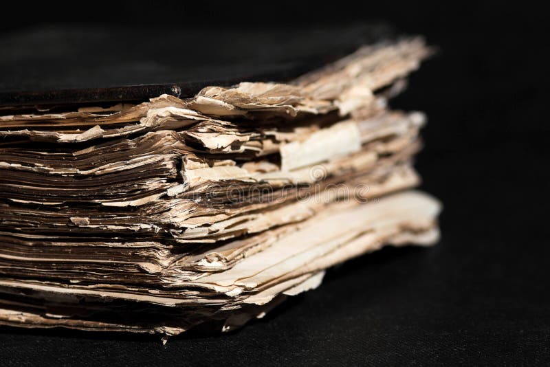 Old copy of the book Bible stock image. Image of heavy - 71277589