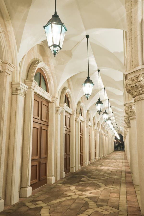 Old corridor stock photo. Image of city, hallway, ancient - 14815724