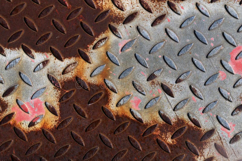 Oxidized Rusty Green Metal Wall with Corrosion and Scratches Stock ...