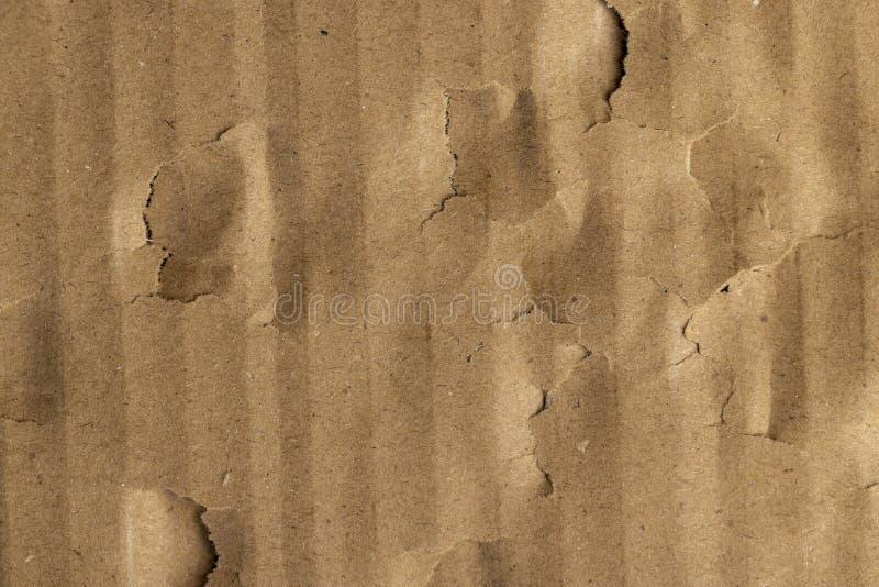 Old Corrugated Cardboard for Storage and Transportation Stock Photo ...