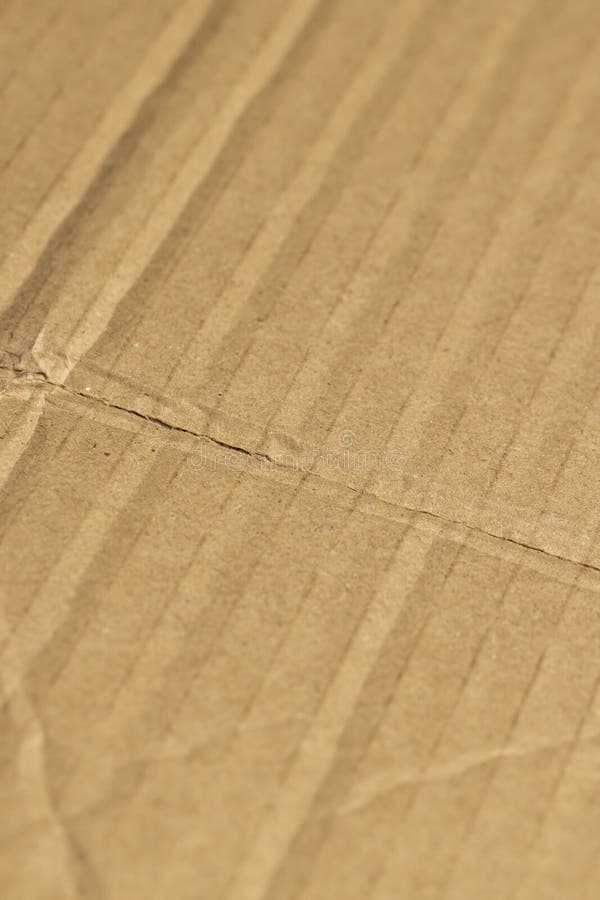 Old Corrugated Cardboard for Storage and Transportation Stock Photo ...