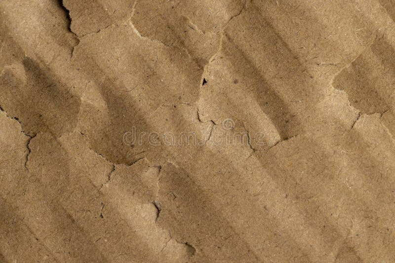 Old Corrugated Cardboard for Storage and Transportation Stock Image ...