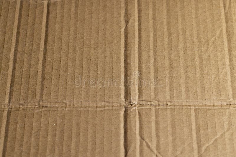 Old Corrugated Cardboard for Storage and Transportation Stock Photo ...
