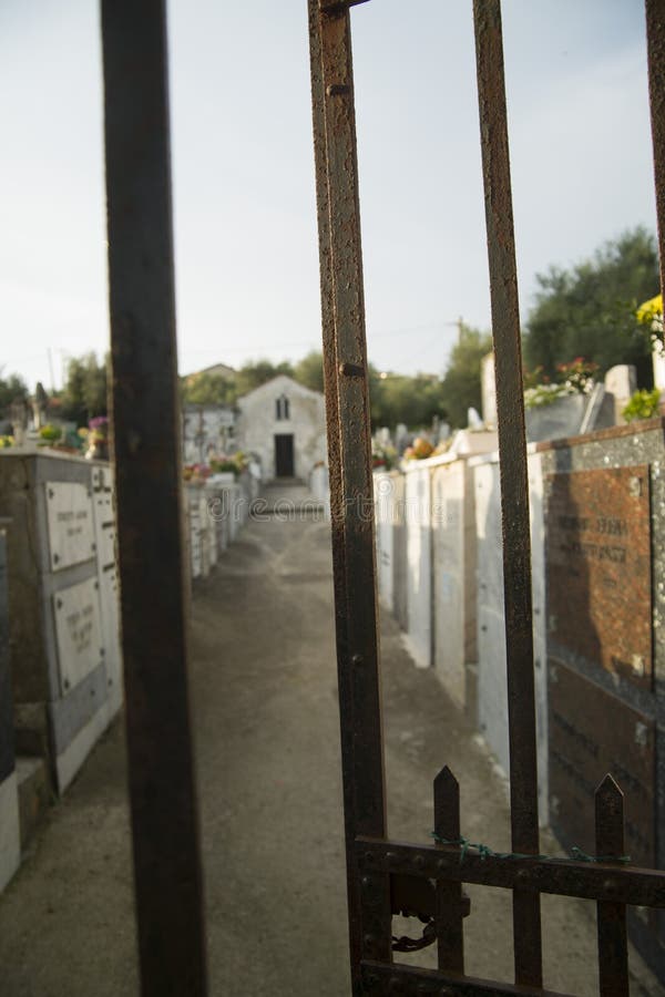 Old country cemetery stock photo. Image of orange, fence - 23000308
