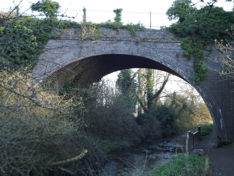 An Old Countryside Bridge stock image. Image of brick - 108471511